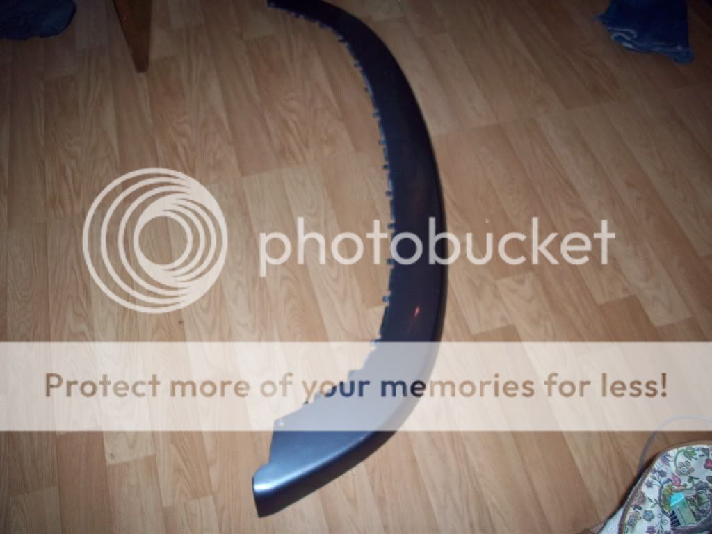 FS smoothed and painted rabbit front lip | GOLFMKV.com - VW GTI Forum ...