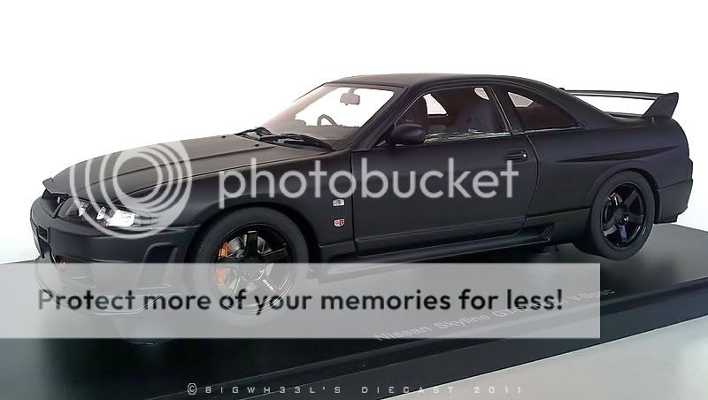 R33 R-tune (matte black & silver) | DiecastXchange Forum